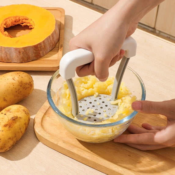 Hiroekza Manual Mashed Potato Press Mashing Baby Food Press Mashed ...
