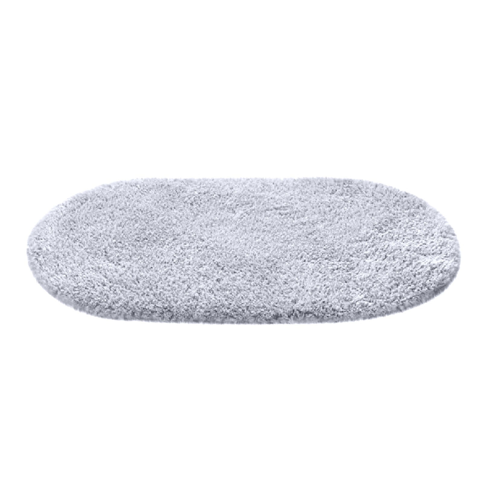Hiroekza Oval Bathroom Rugs Non Slip Washable 35x24in Soft Absorbent ...