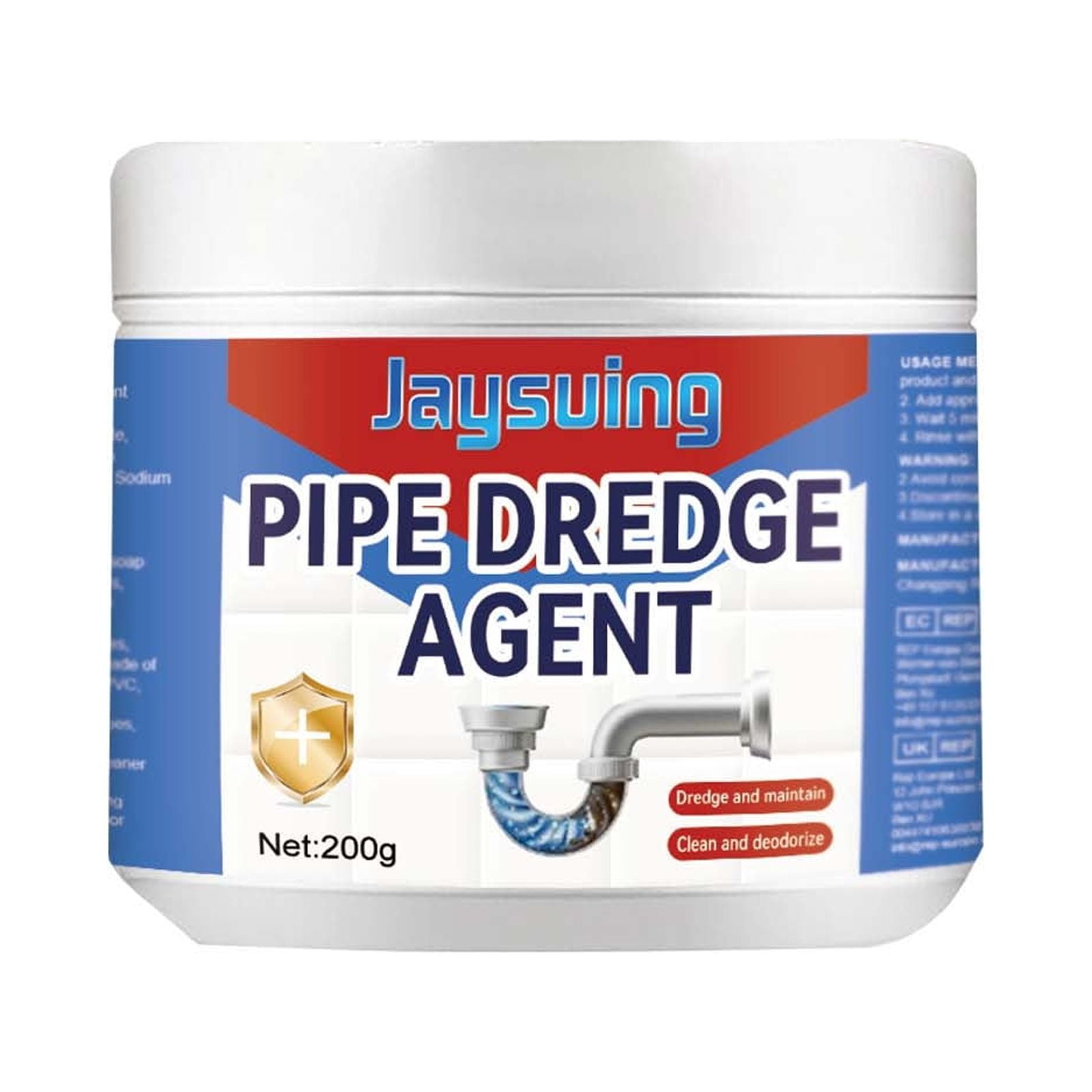 Hiroekza Pipe Line Dredging Agent 200g - Powerful Clog Dissolver ...