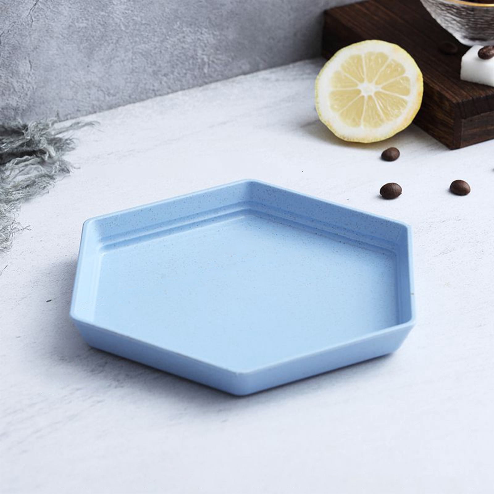 Hiroekza Small Appetizer Plates 6 Inch for Appetizer Cake Snacks Side ...