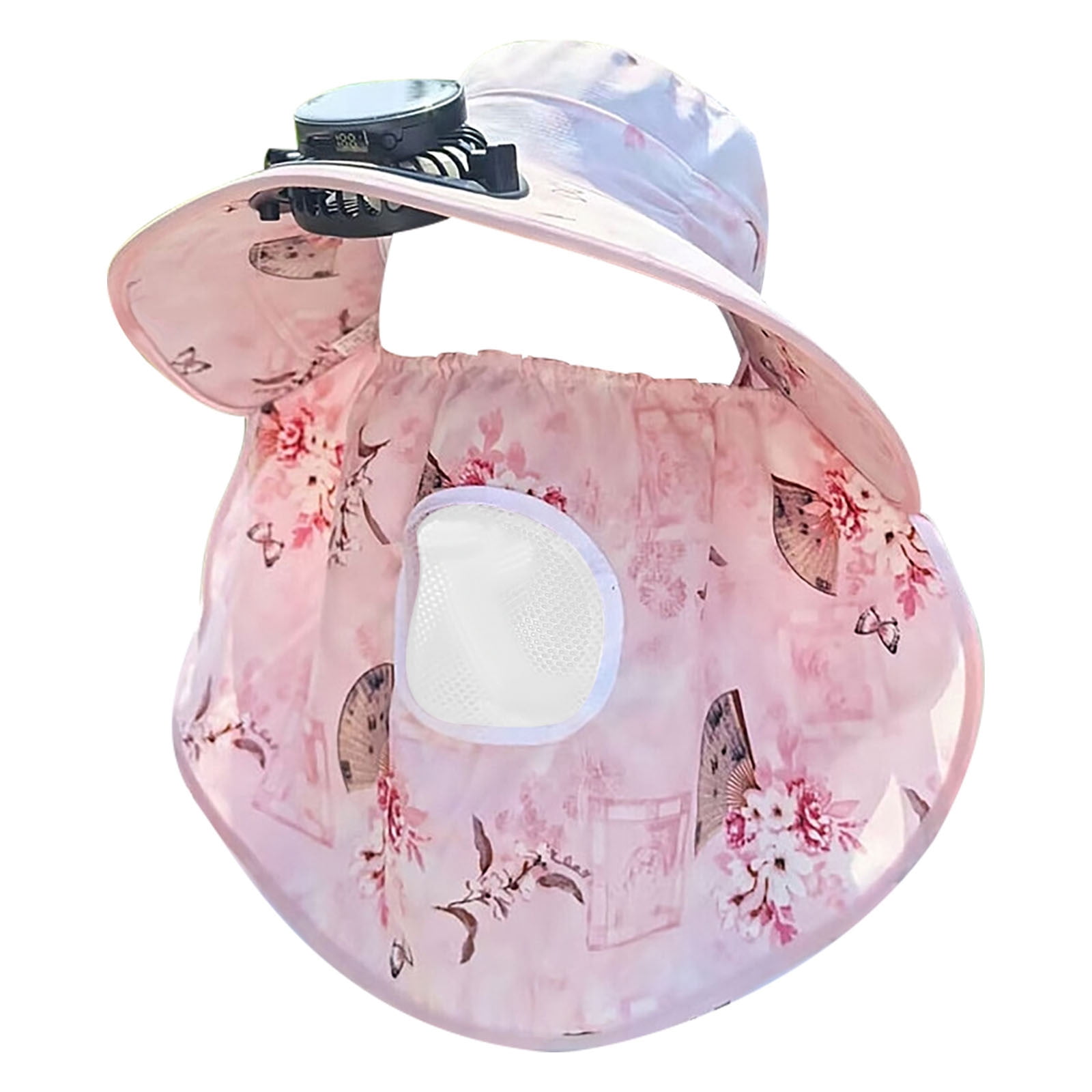 Hiroekza Solar-Powered Cooling Sun Hat with Fans for Women - Adjustable ...