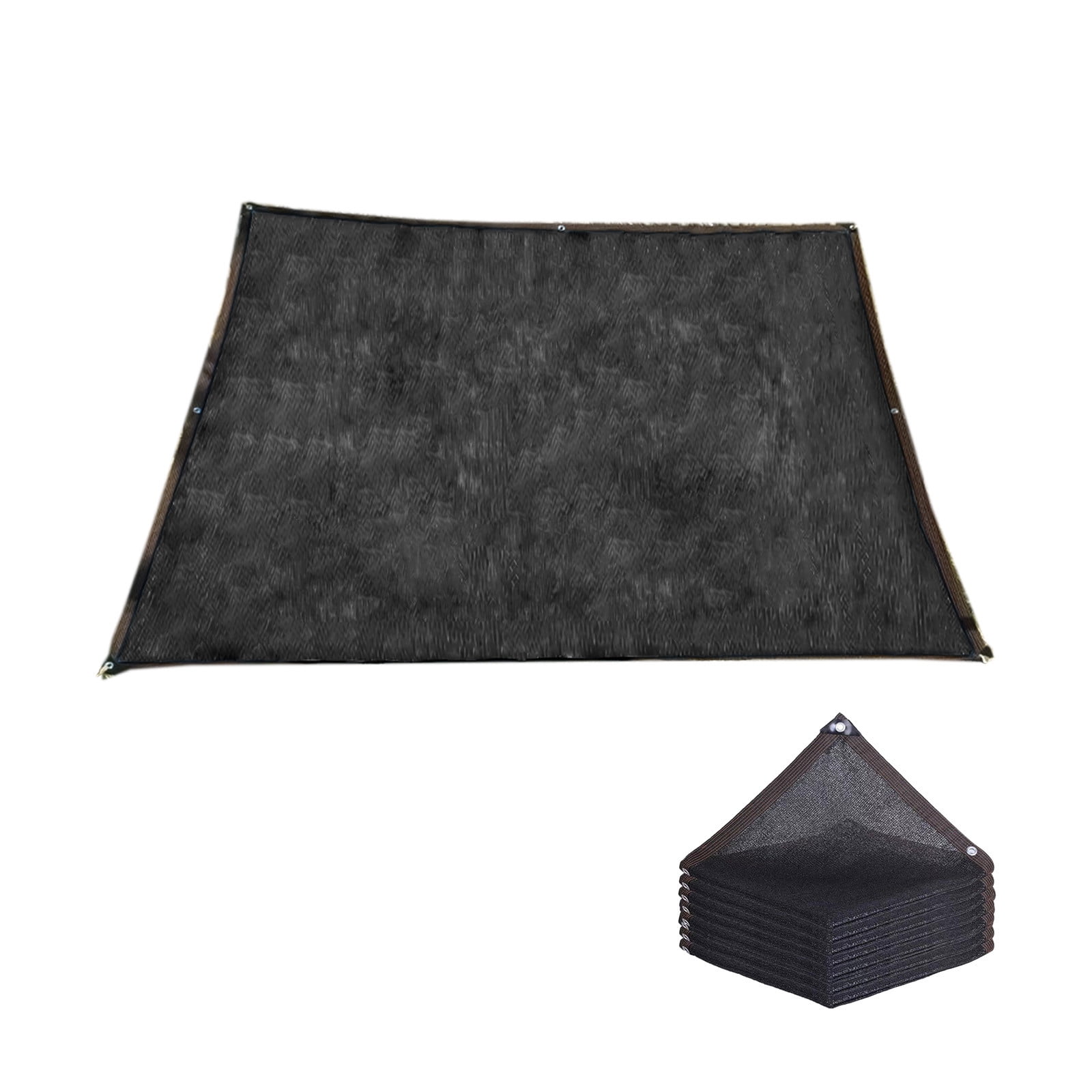 Hiroekza Sun Shade Sail Outdoor Shade ClothHigh-Density Polyester Sun ...
