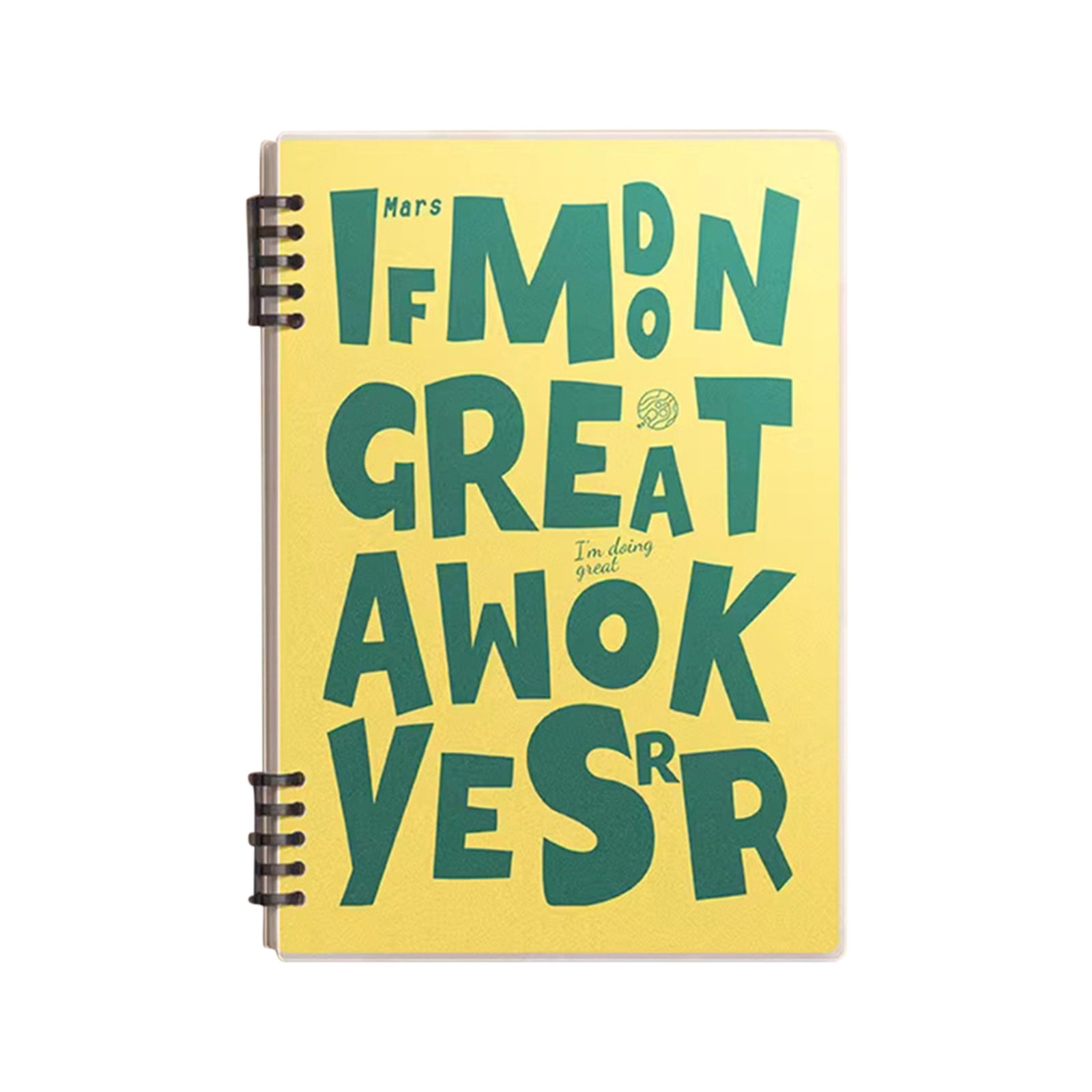 Hiroekza Vintage B5 Loose Leaf Notebook - Detachable, 60 Sheets Lined ...