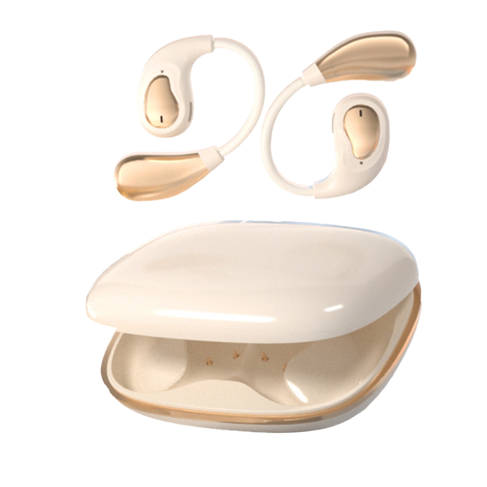 Hiroekza Wireless Earbuds Hanging Ear True Wireless High Battery Low ...
