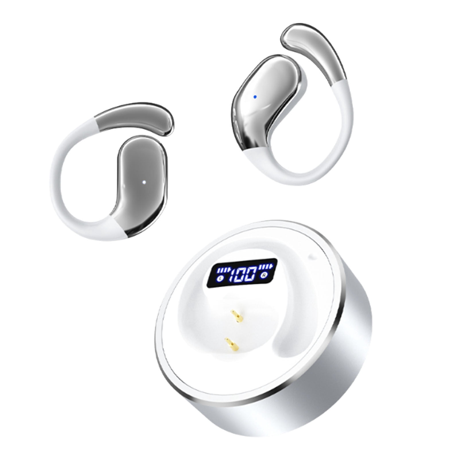 Hiroekza Wireless Earbuds Wireless OWS Open - Ear Bluetooth Headphones ...