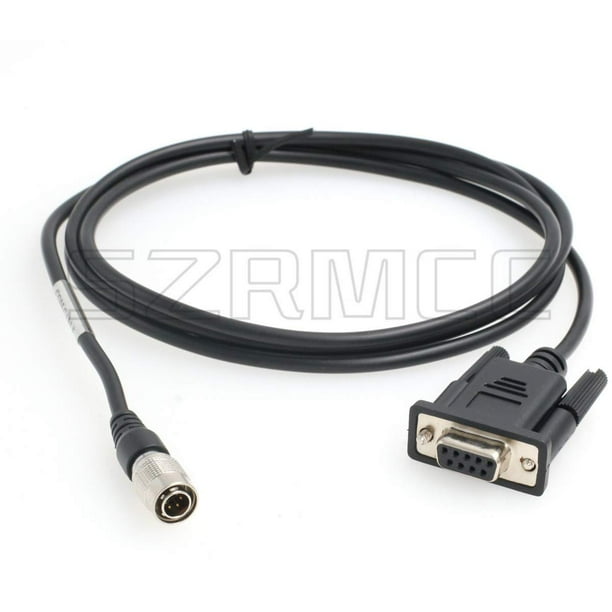Hirose 6 Pin to DB9 RS232 COM Data Download Cable for Topcon Sokkia ...