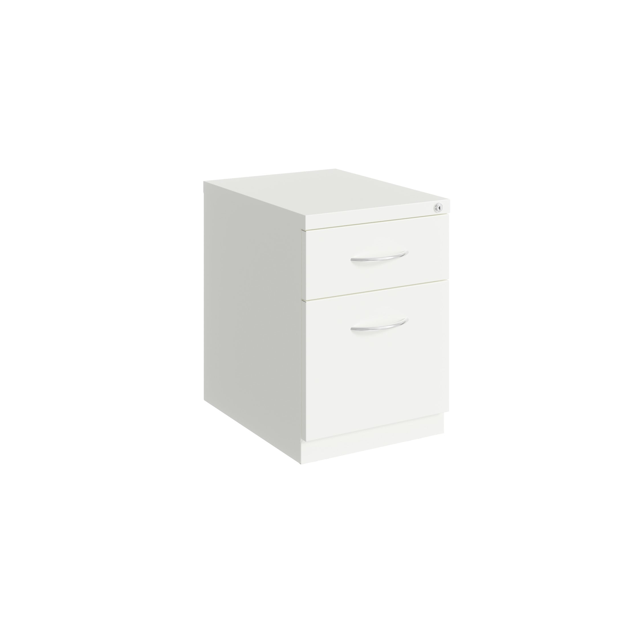 Hirsh 20" Deep Mobile Pedestal File Cabinet 2 Drawer Box-File, Letter ...