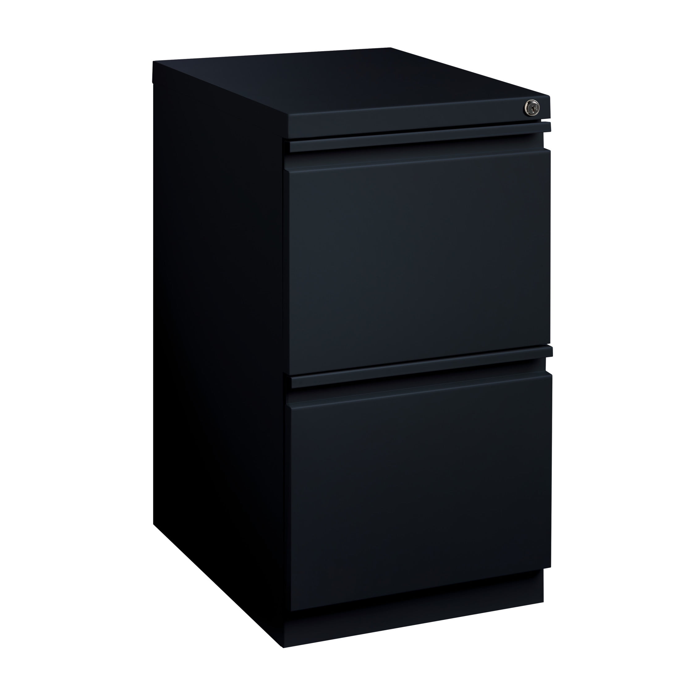Hirsh 20" Deep Mobile Pedestal File Cabinet 2 Drawer File-File, Letter ...