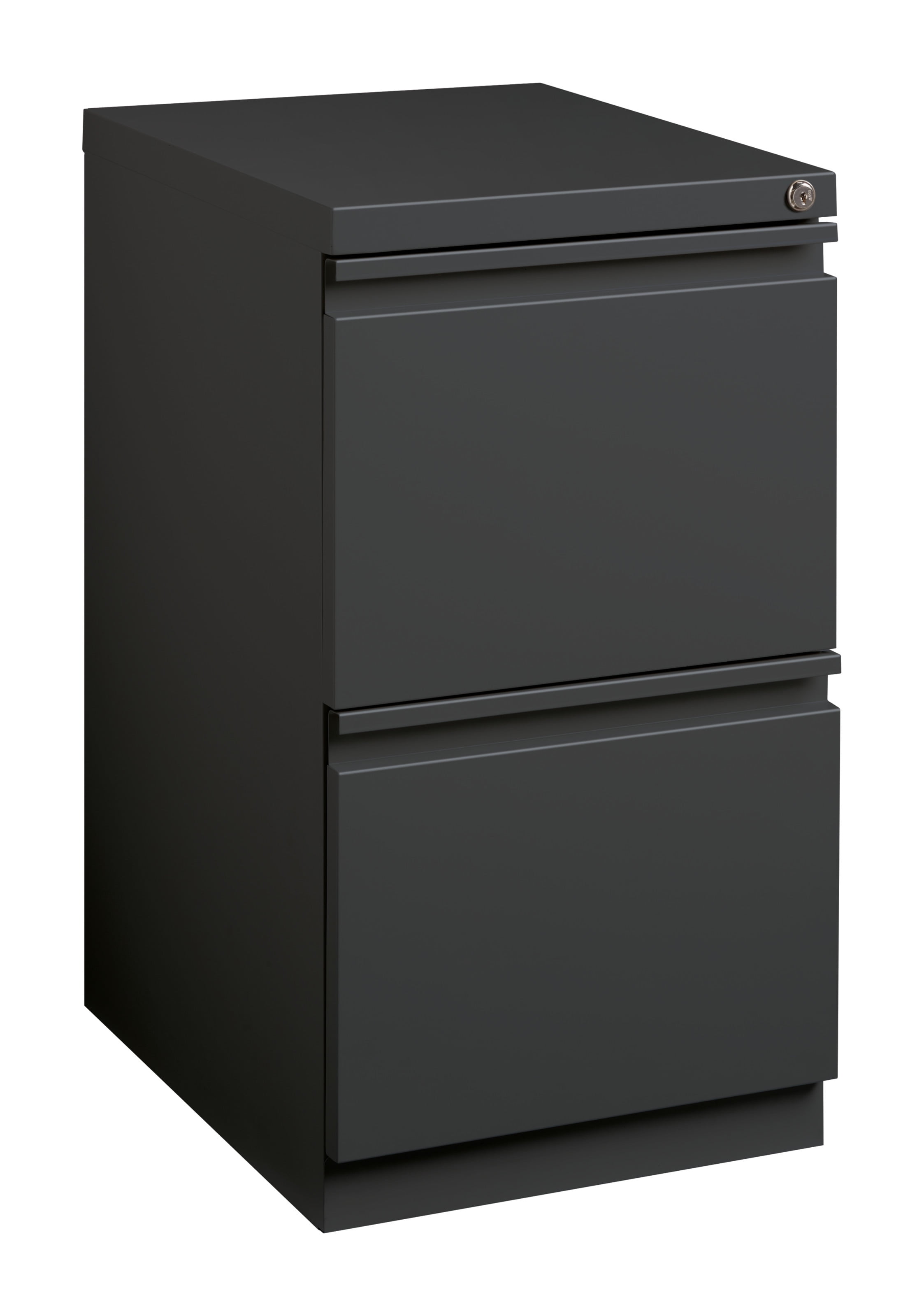 Hirsh 20" Deep Mobile Pedestal File Cabinet 2 Drawer File-File, Letter ...