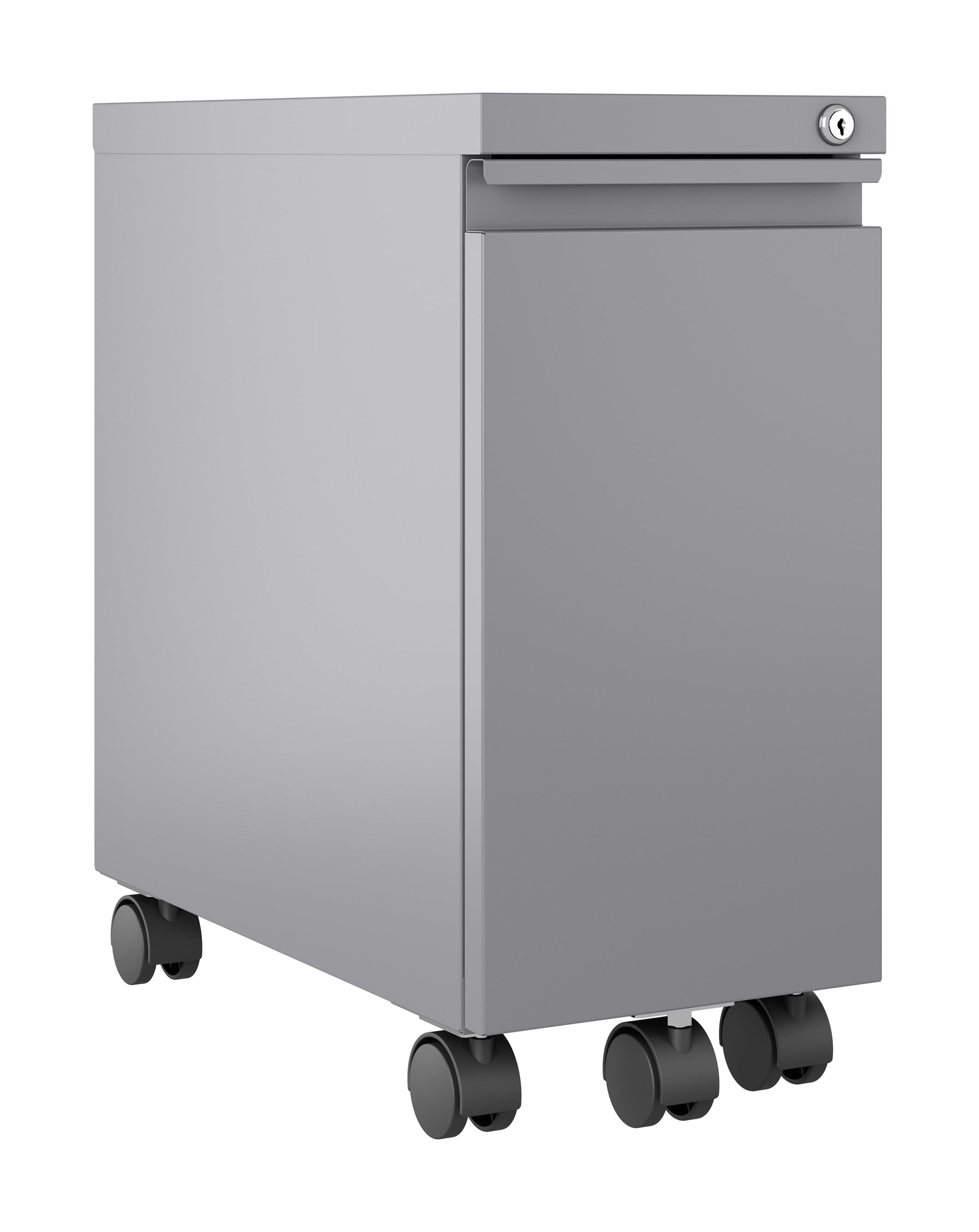 Hirsh 20-inch Deep Mobile Zip Pedestal 2-Drawer Box/File. Hidden Drawer ...