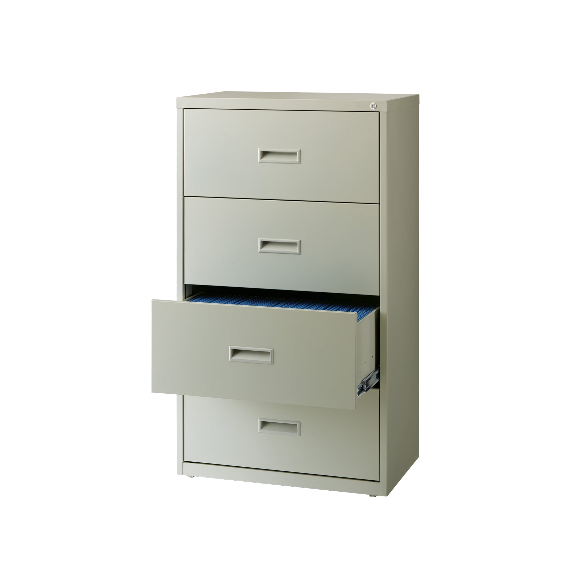 Hirsh 30-in Wide HL1000 Series Metal 4 Drawer Lateral File Cabinet in ...