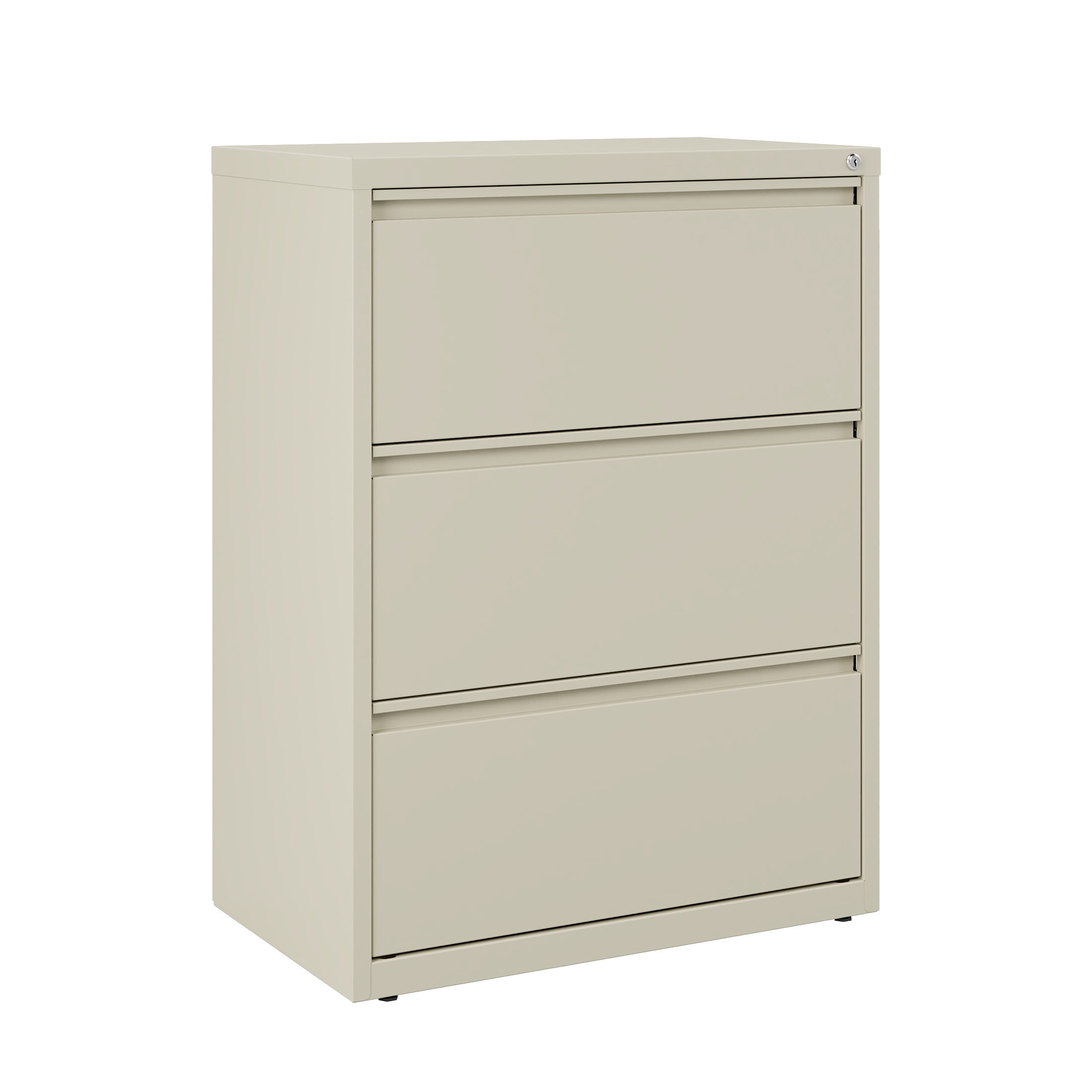 Hirsh 30 Inch Wide 3 Drawer Metal Lateral File Cabinet for Home and ...