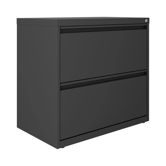 Hirsh 30 inch Wide 2 Drawer Metal Locking Lateral File Cabinet for Home ...