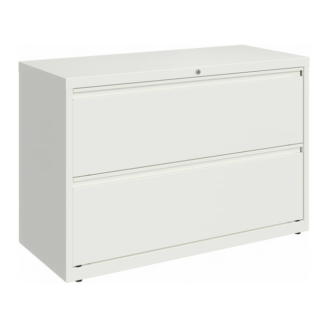 Hirsh 42 Inch Wide 2 Drawer Metal Lateral File Cabinet for Home and ...