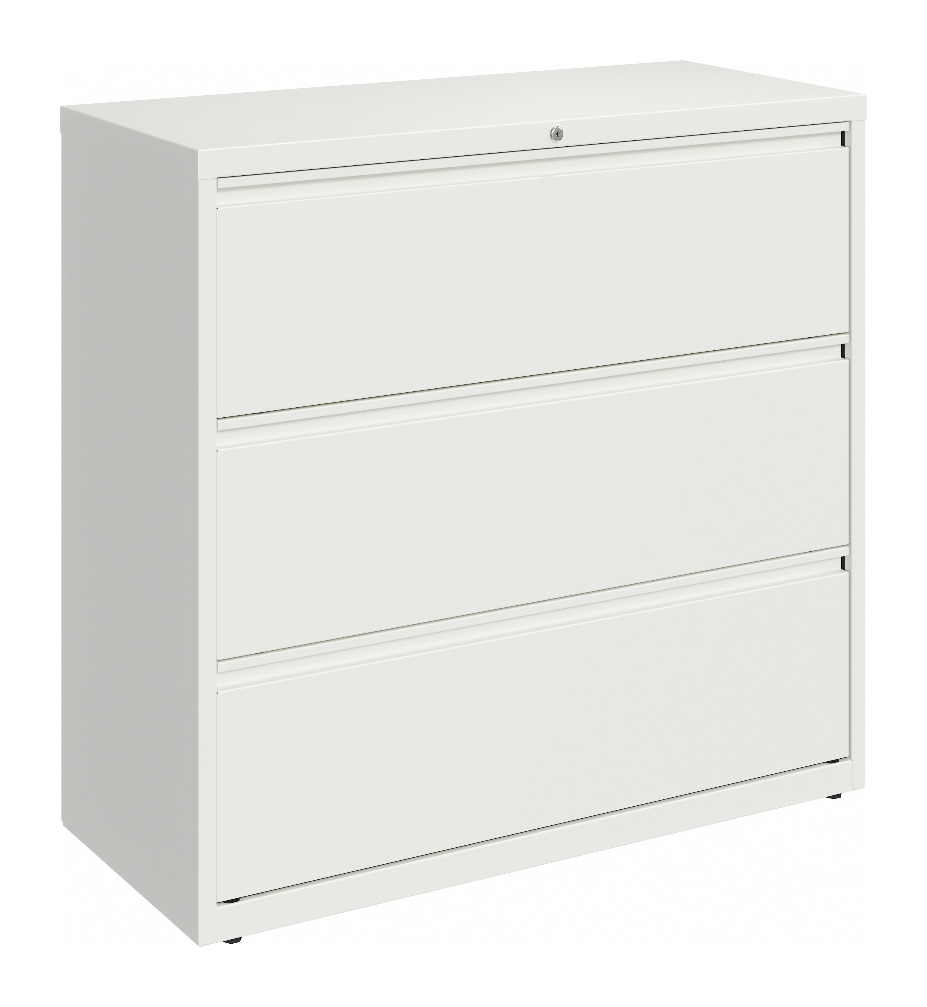 Hirsh 42 inch Wide 3 Drawer Metal Lateral File Cabinet for Home and ...