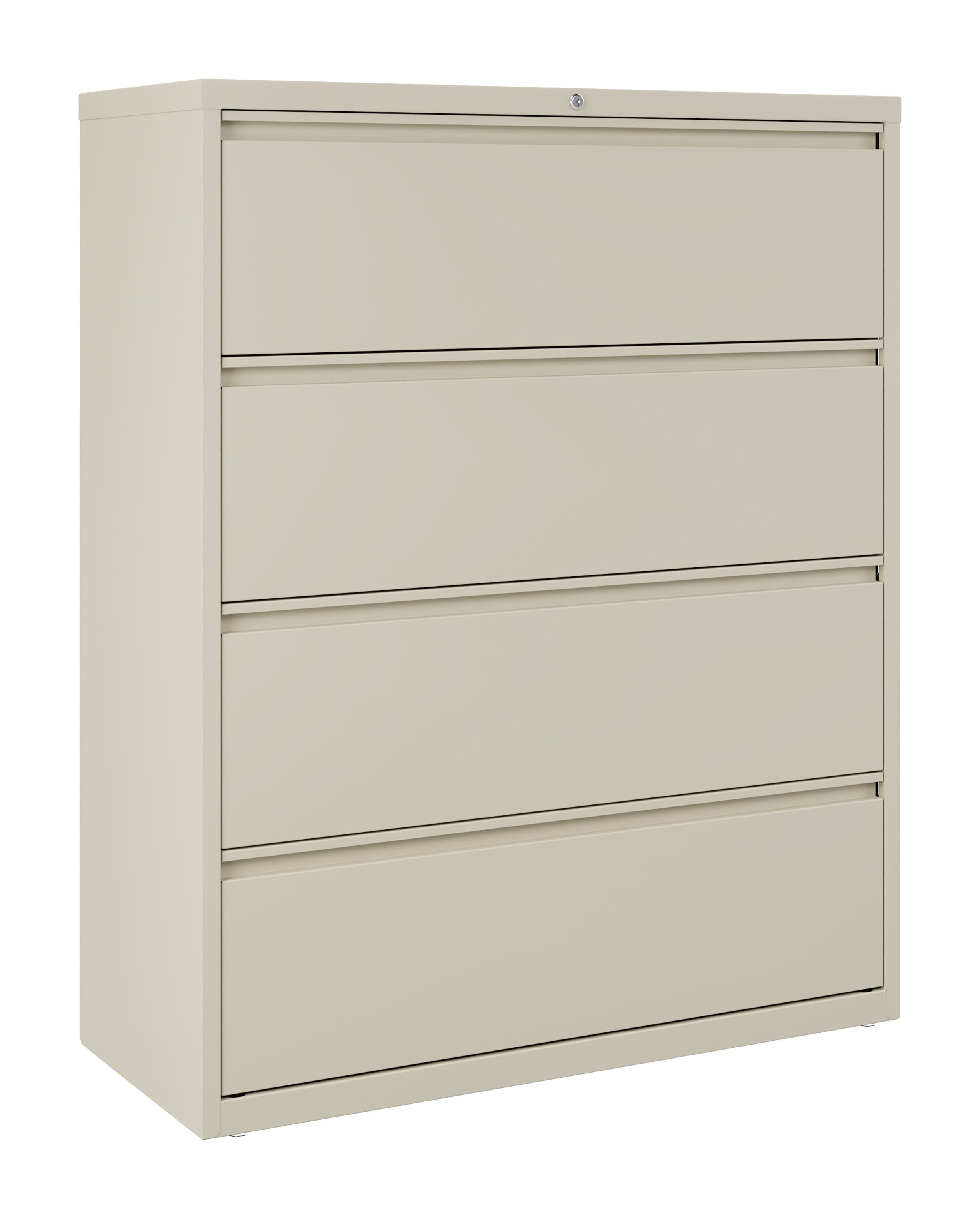 Hirsh 42 inch Wide 4 Drawer Metal Lateral File Cabinet for Home and ...