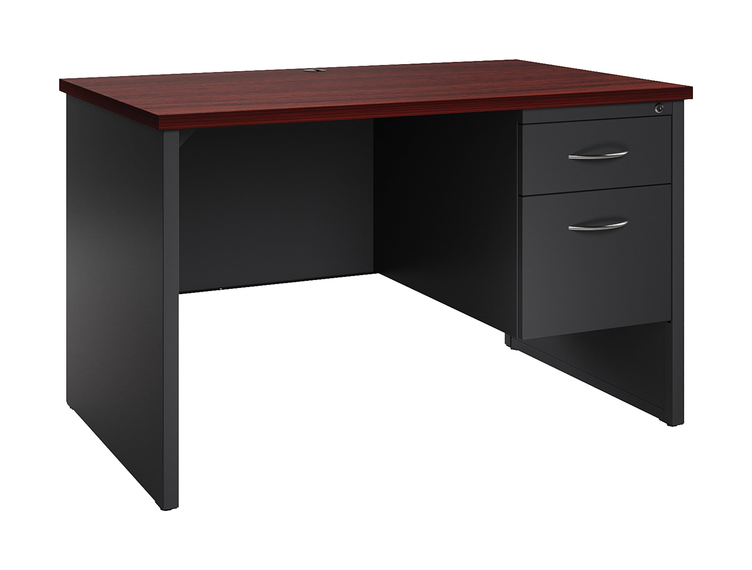 Hirsh Executive Office Modular Right-Hand Single Pedestal File Office ...