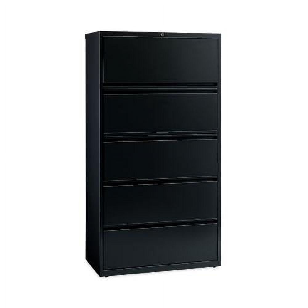 Hirsh Industries Lateral File Cabinet, 5 Letter/Legal/A4-Size File ...