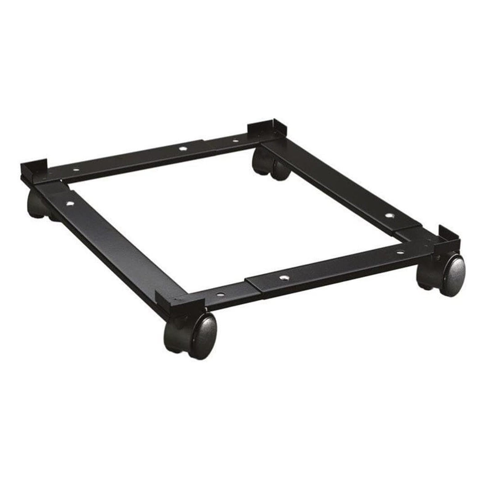 Hirsh Metal File Caddy Adjustable 18-26.5" W X 26.5" D - Black Rolling ...