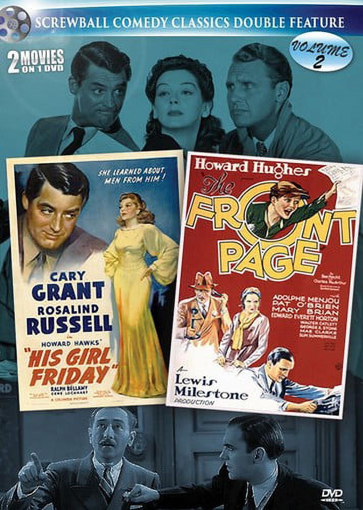 His Girl Friday / The Front Page (Screwball Comedy Classics Double ...