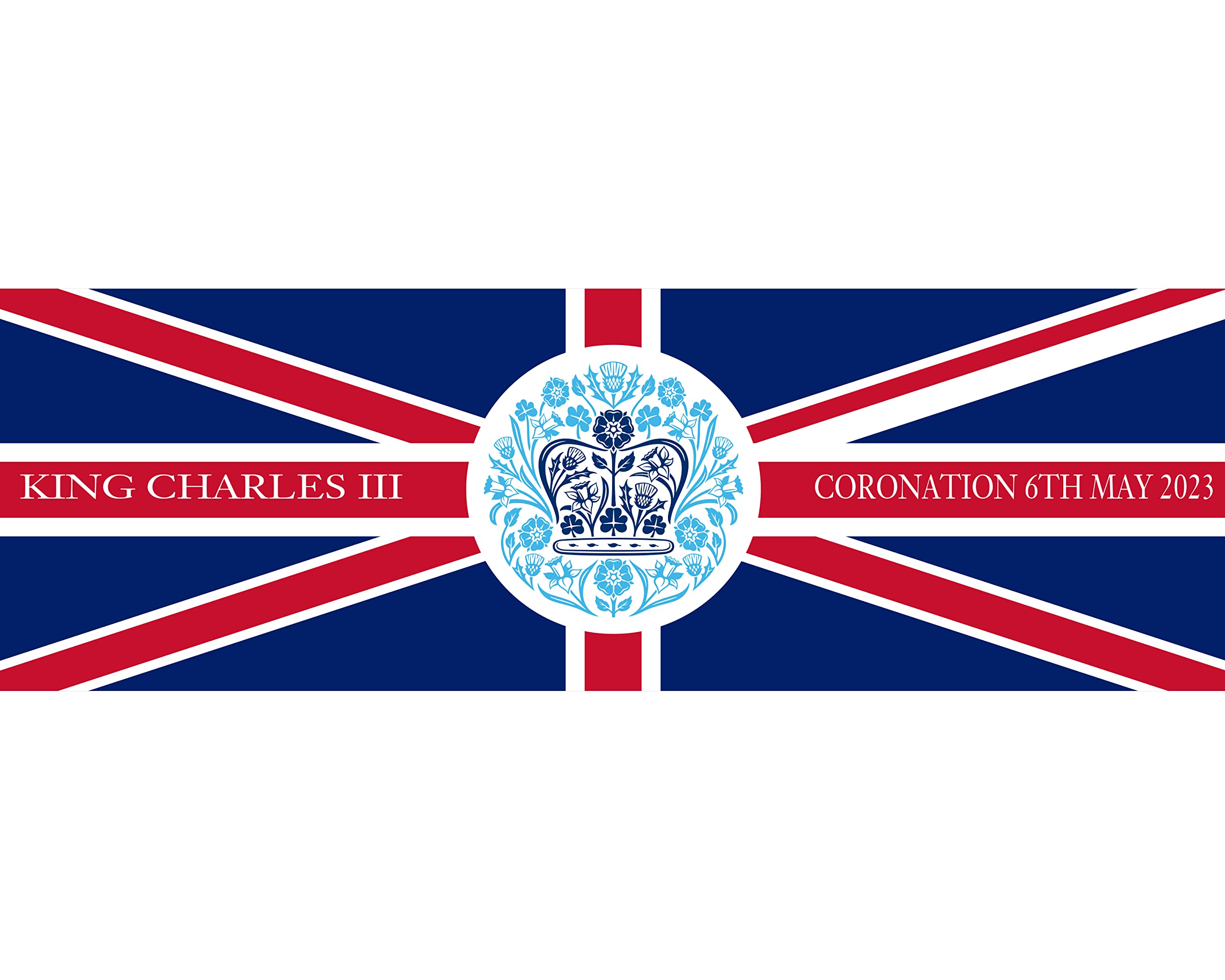 His Majesty Banner for 2023 King Charles III Coronation Decorations ...