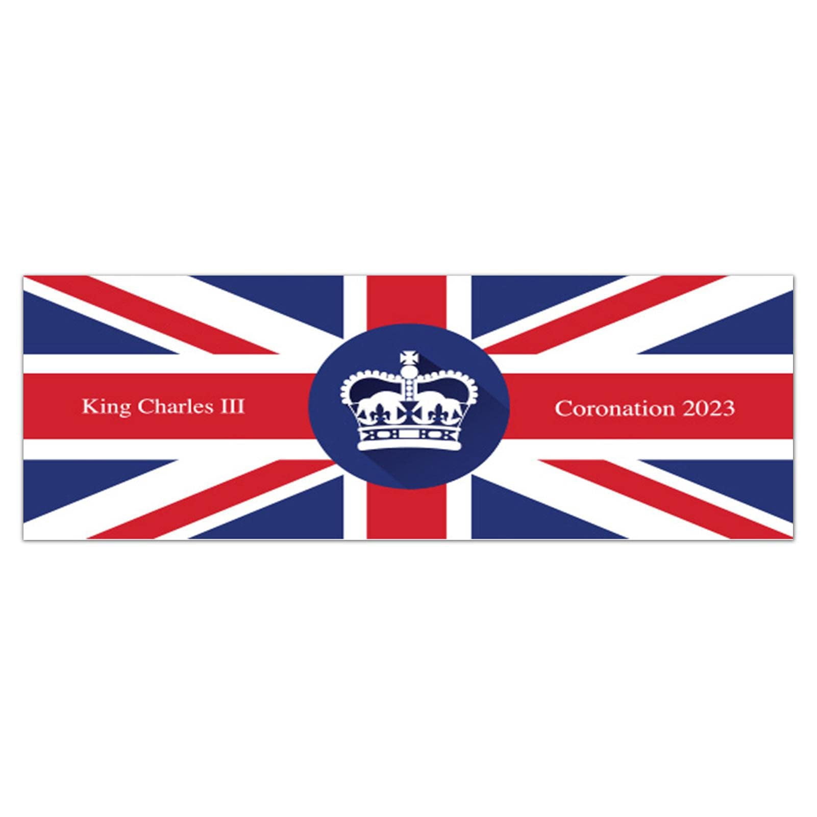 His Majesty Banner for 2023 King Charles III Coronation Decorations ...