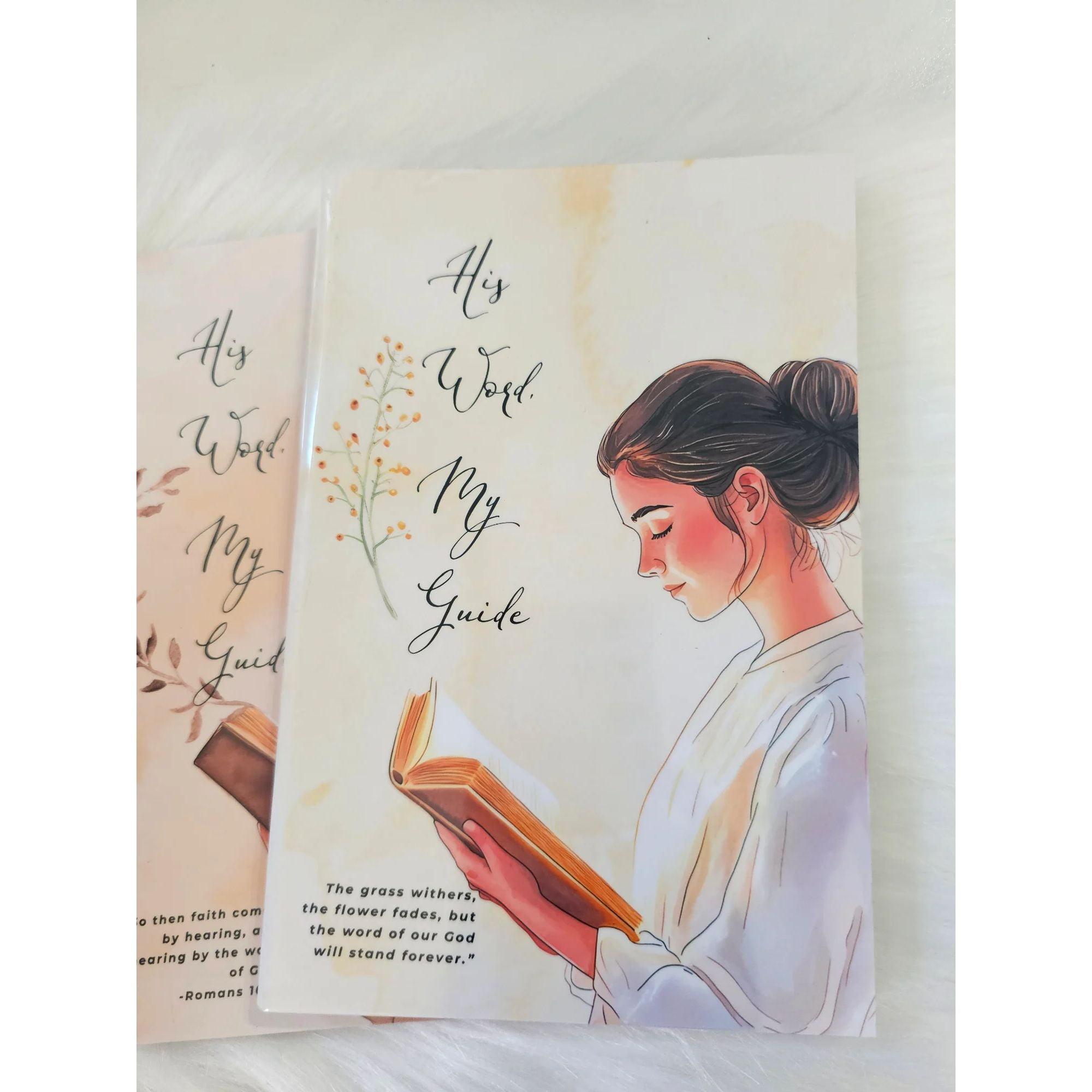 His Word My Guide Christian Prayer Journal Notepad – 40-Page Faith ...