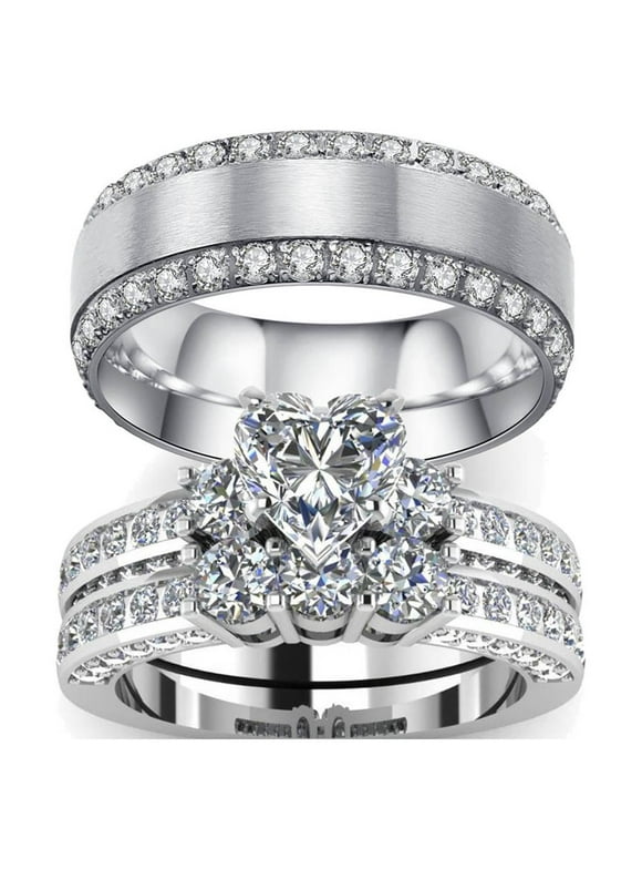 Wedding Ring Sets in The Wedding Shop - Walmart.com