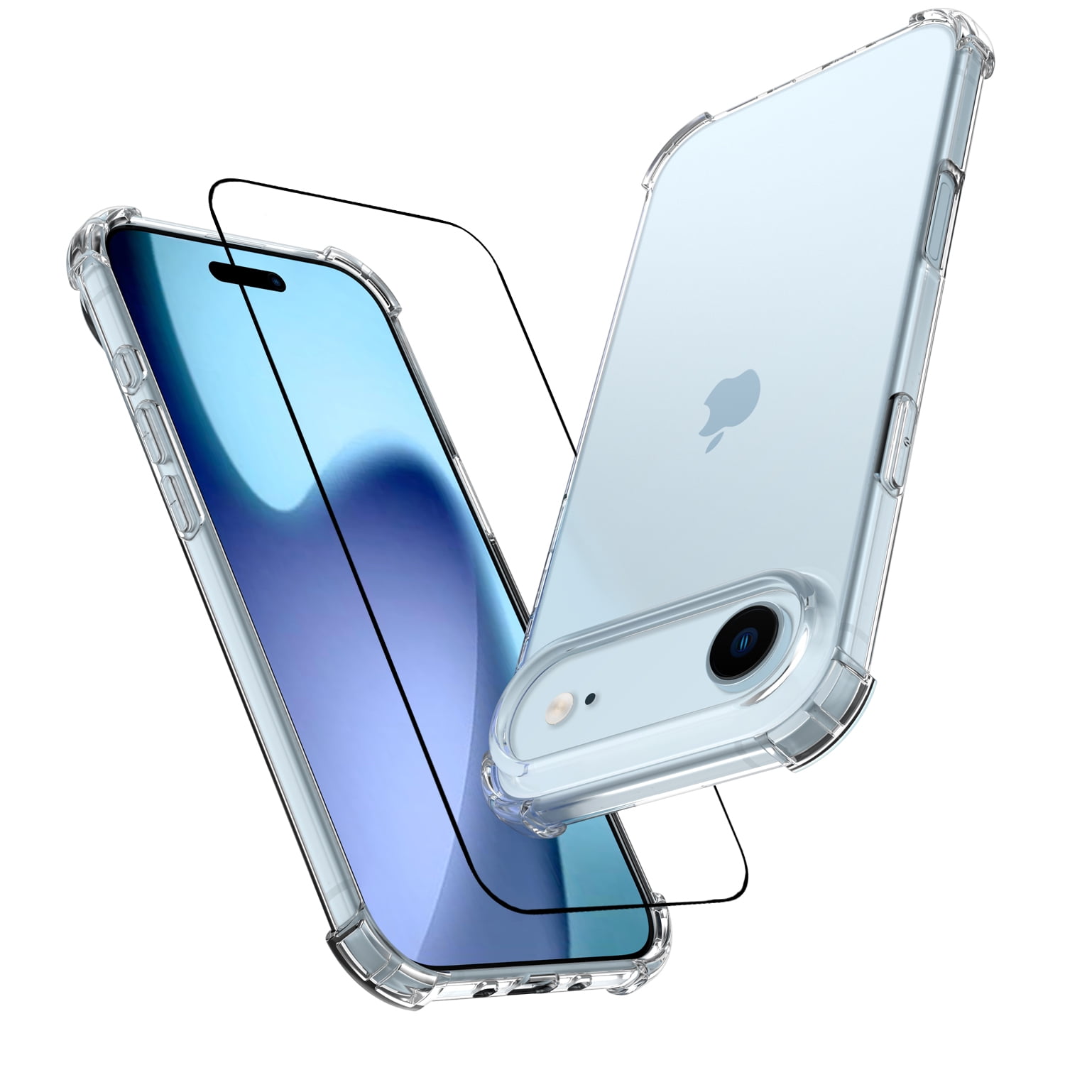 Hisdou For Apple iPhone Air Clear Case,[Wireless Charging Compatible ...