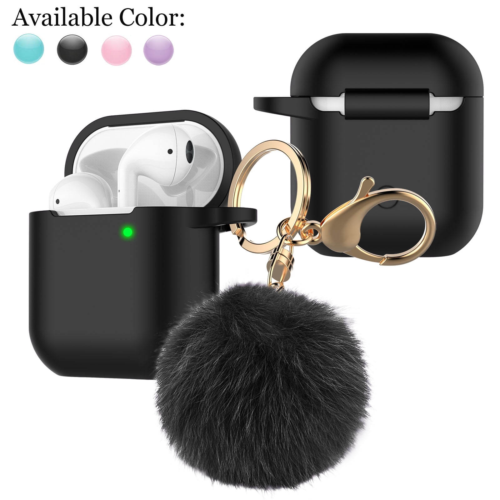 Hisdou Case for Airpods, Airpod Case Cover for Apple Airpods 2&1 ...