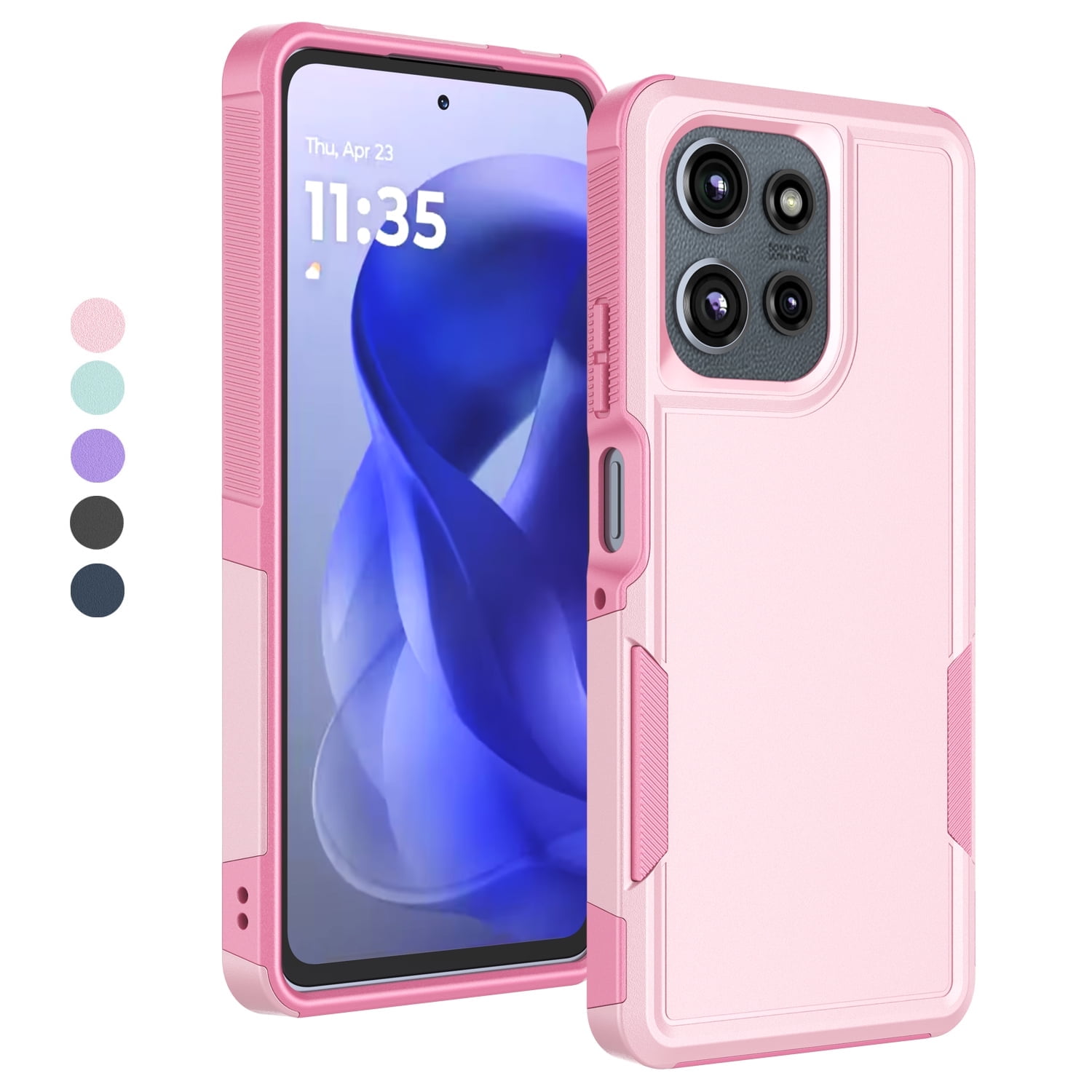 Hisdou Cover For Motorola Moto G Power 5G 2025,[2-in-1] Dual Layer ...