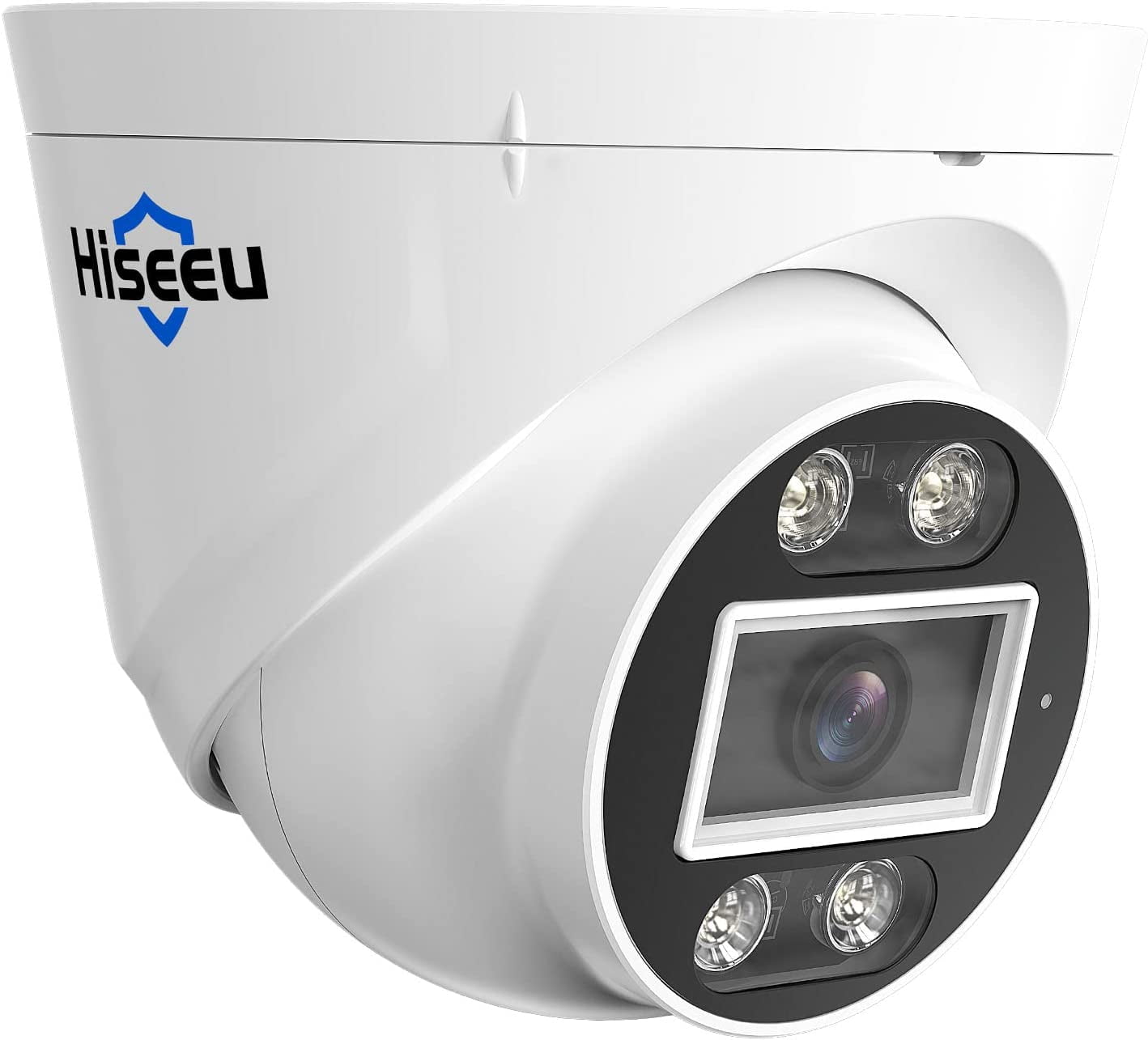 Hiseeu 5MP IP PoE Security Camera, Outdoor/Indoor, Waterproof, Night ...