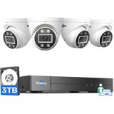 Indoor/Outdoor 8MP 4K H.265 WDR PoE IR Dome Network Camera - Walmart.com