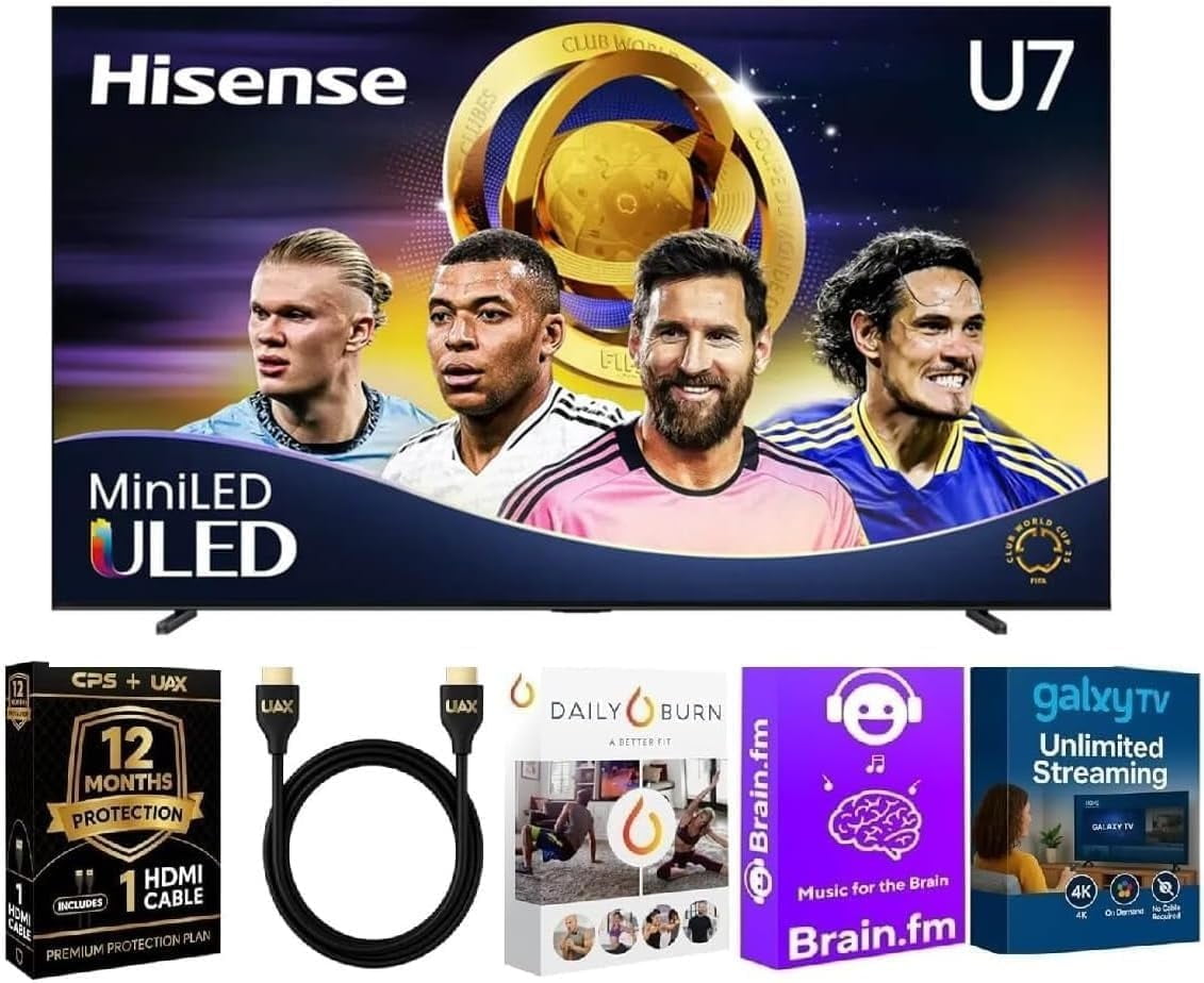 Hisense 100 Inch Class 4K ULED Smart TV HDR Quantum Dot Dolby Vision ...