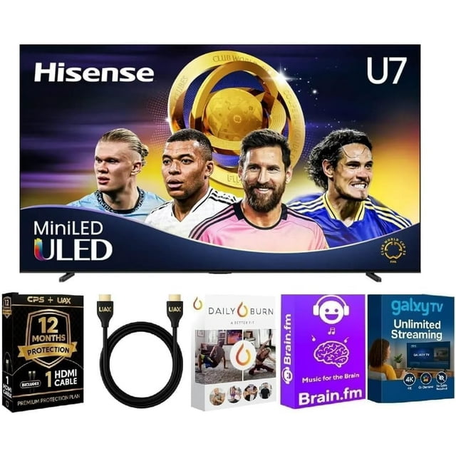 Hisense 100 Inch Class 4K ULED Smart TV HDR Quantum Dot Dolby Vision ...