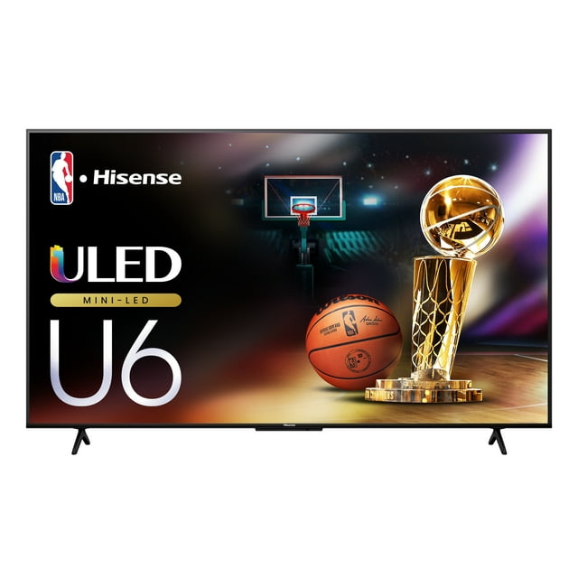 Hisense 65-Inch Class U6 Series Mini-LED ULED 4K UHD Google Smart TV ...