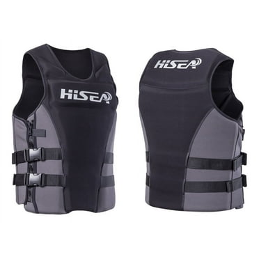 Adult ultra-thin lightweight life jacket, safe and portable zippered ...