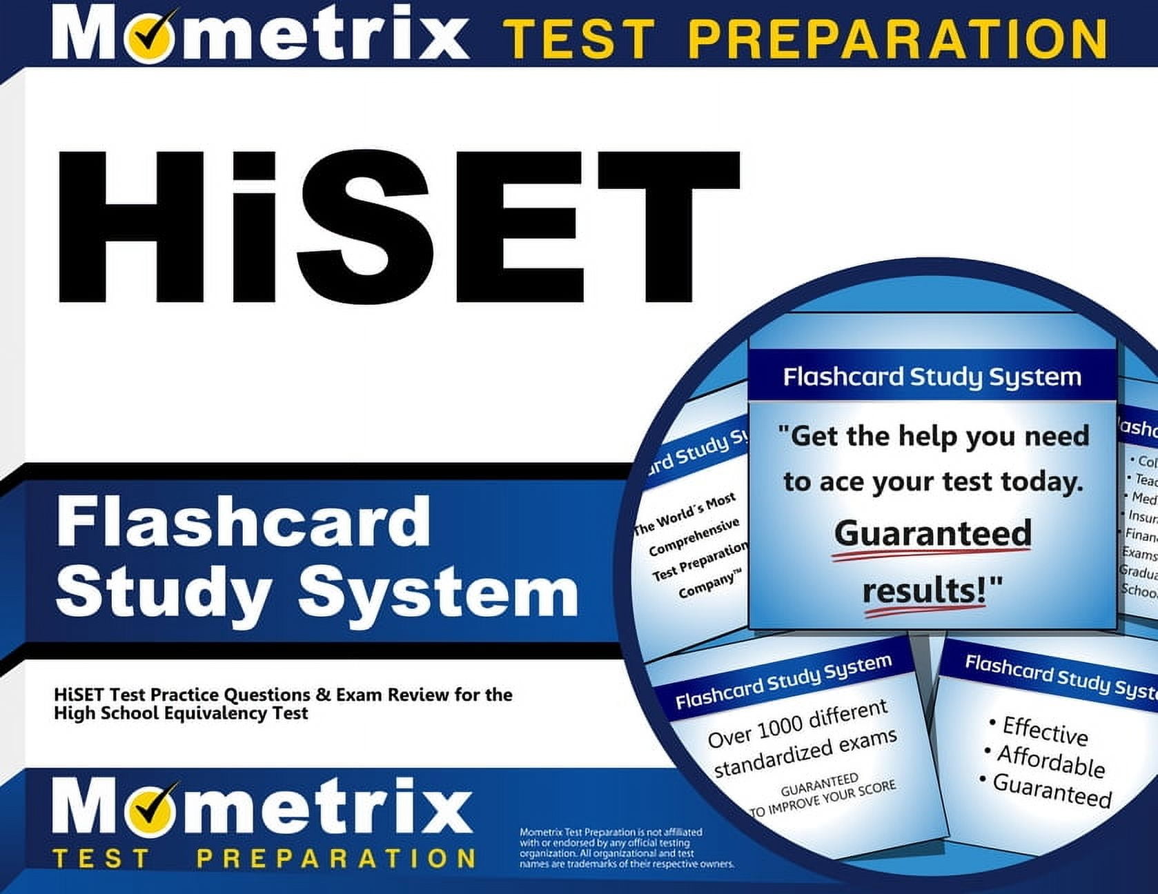 HiSET Flashcard Study System: Practice & Review for High School ...