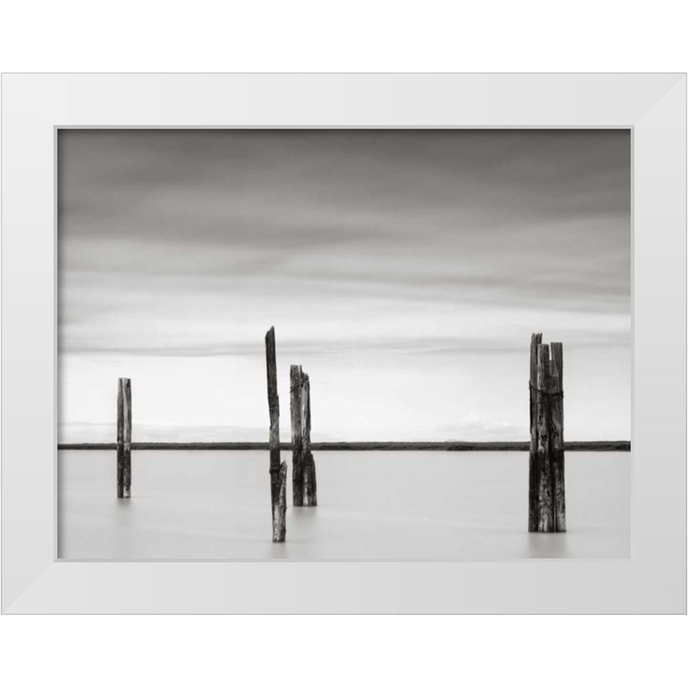 Hislop, Lawrence 14x12 White Modern Wood Framed Museum Art Print Titled ...