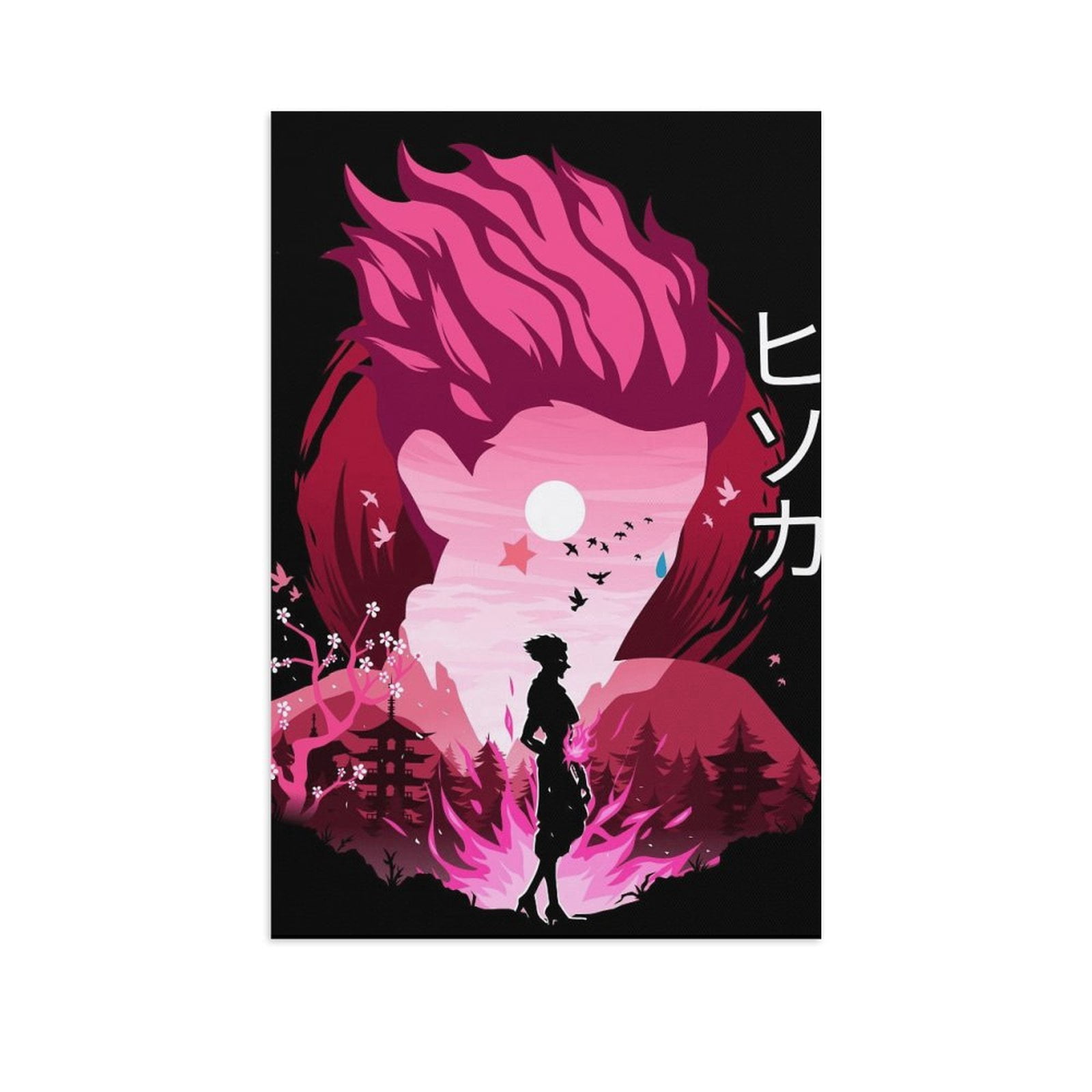 Hisoka Canvas Art Posters for Bedroom Living Room Bathroom Wall Decor ...