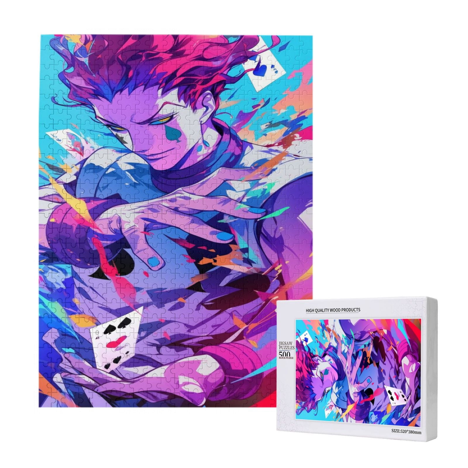Hisoka Jigsaw Puzzles for Adults 300/500/1000 Piece, Party Supplies ...