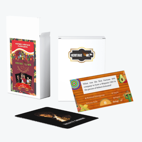 Hispanic Heritage, Educational Trivia Quiz and Flash Cards (60 Card ...
