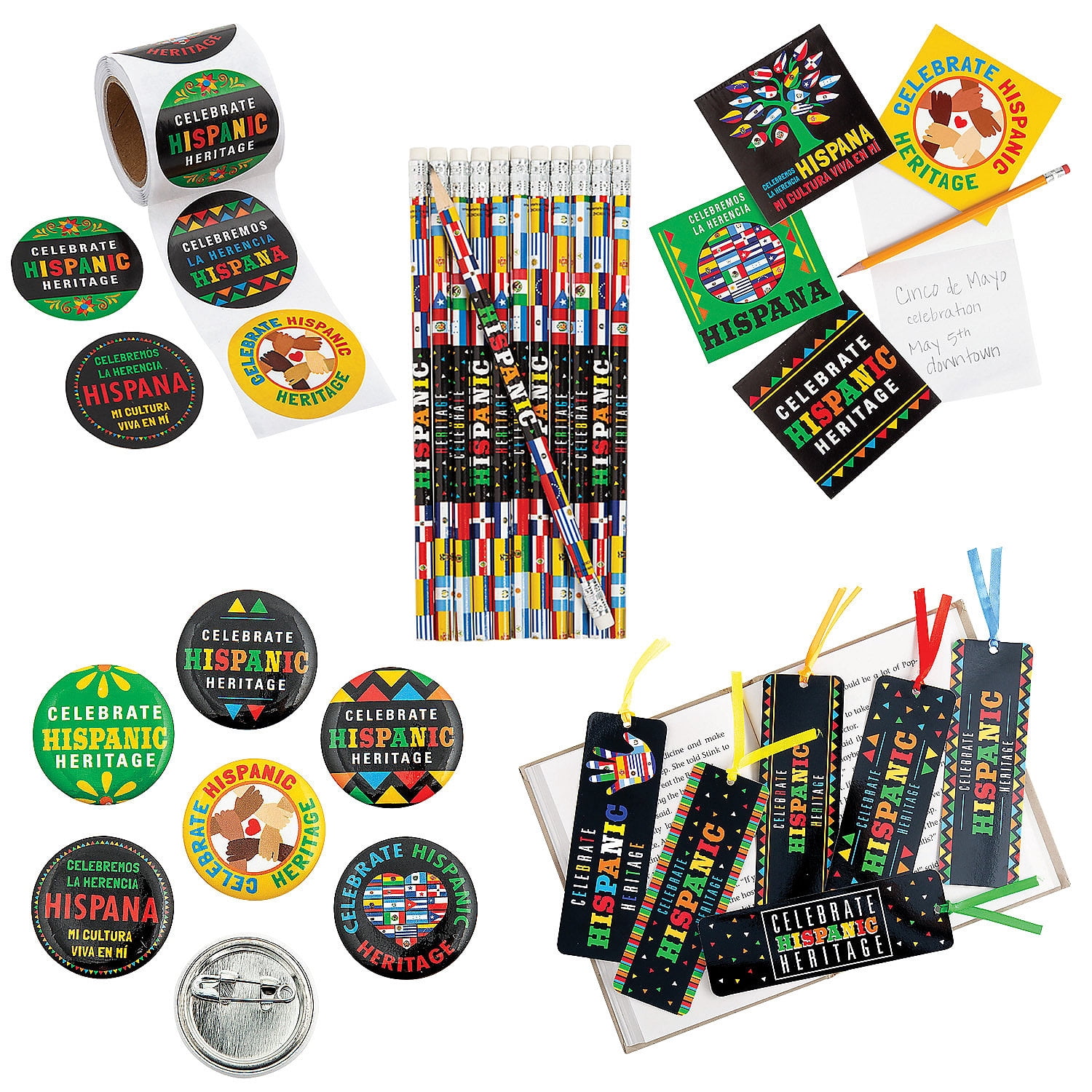 Hispanic Heritage Handout Kit Assortment May Vary - Walmart.com