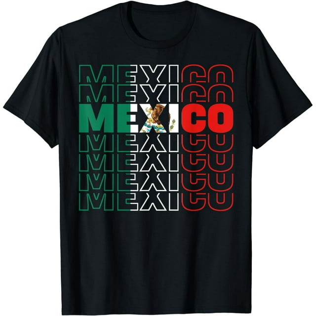 Hispanic Heritage Mexico Flag Proud Mexican Roots Pride T-Shirt - Walmart.com