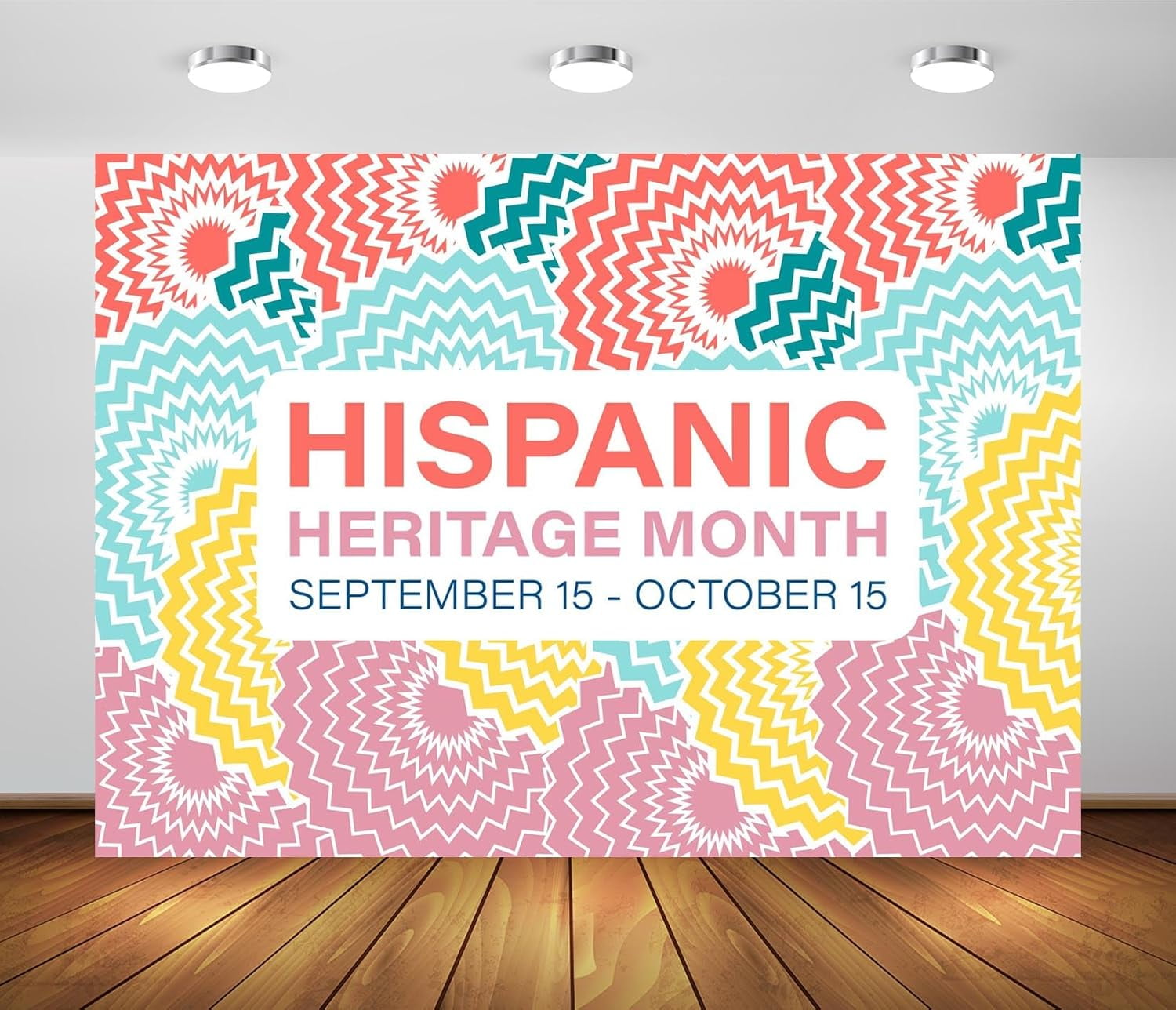 Hispanic Heritage Month Backdrop Decorations National Hispanic Heritage ...