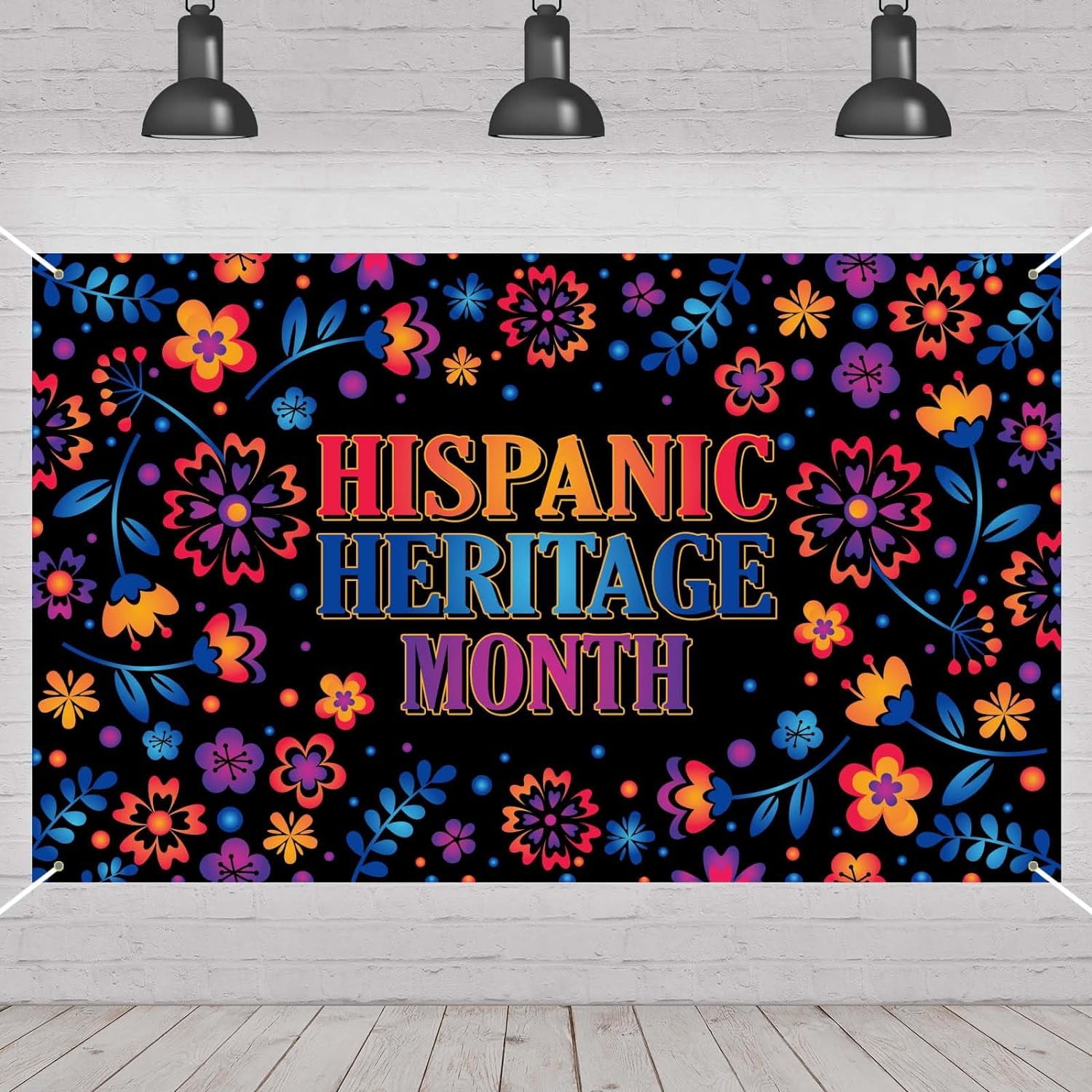 Hispanic Heritage Month Backdrop Hispanic Heritage Decorations World ...