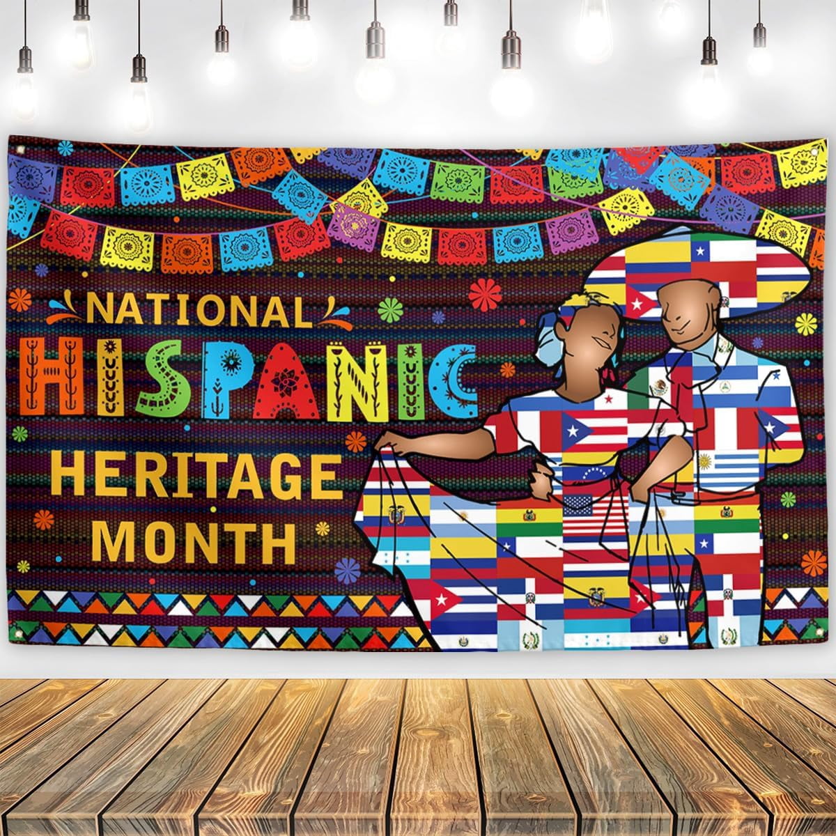 Hispanic Heritage Month Decorations Latin American Banner Spanish ...