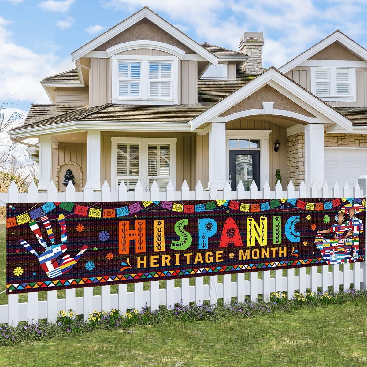 Hispanic Heritage Month Decorations Latin American Banner Spanish ...