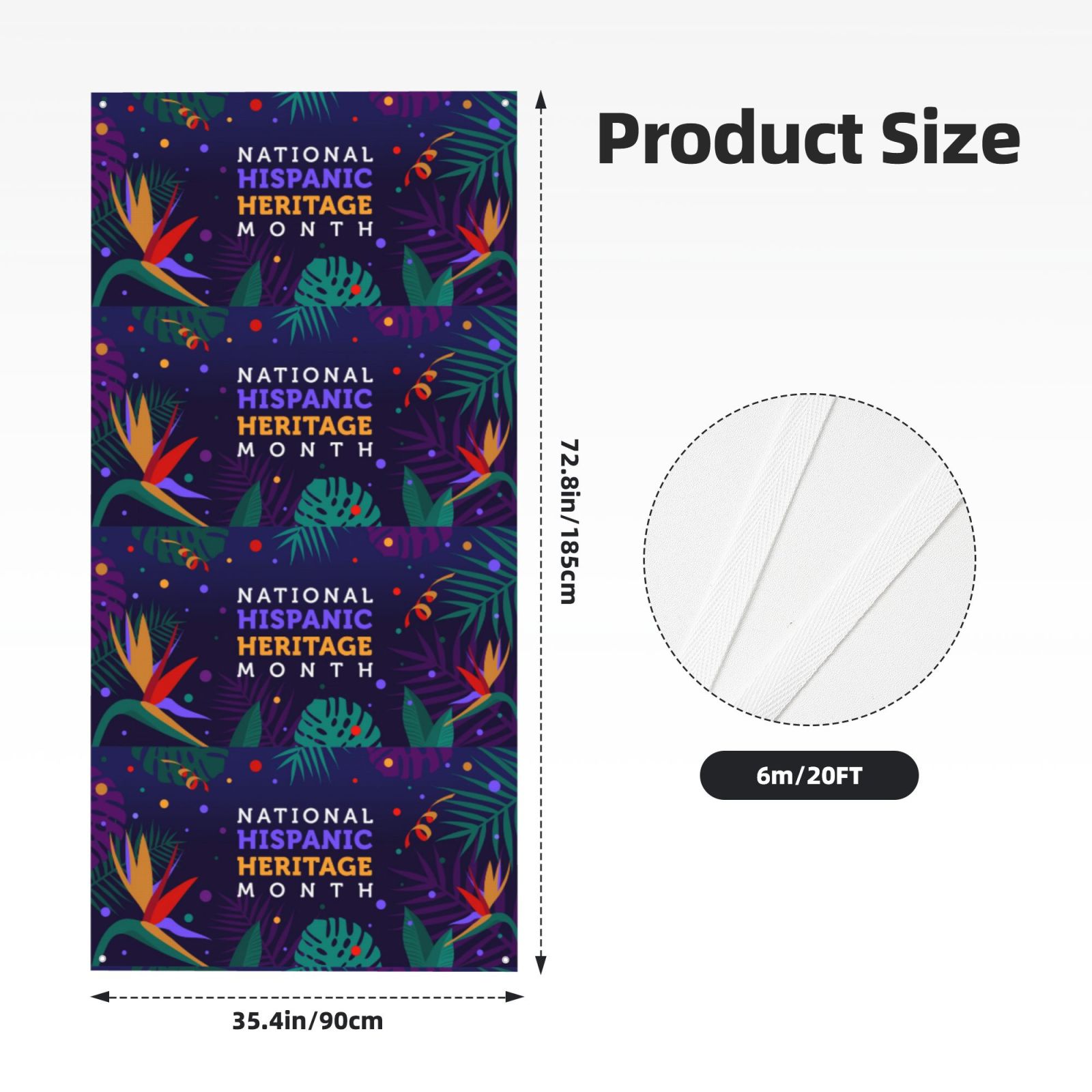 Hispanic Heritage Month Latin American 2024 Door Cover Decoration ...