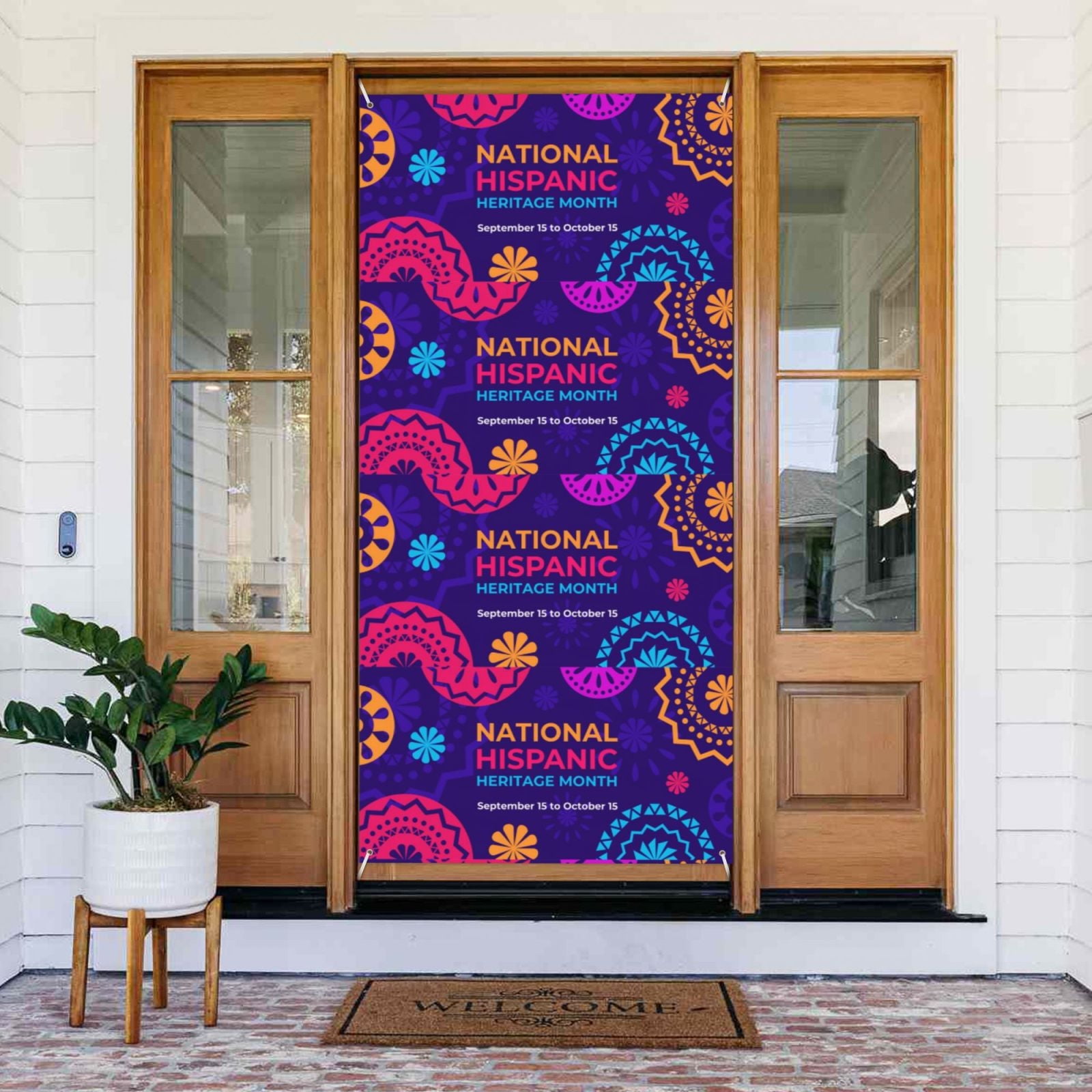 Hispanic Heritage Month Latin American 2024 Door Cover Decoration ...